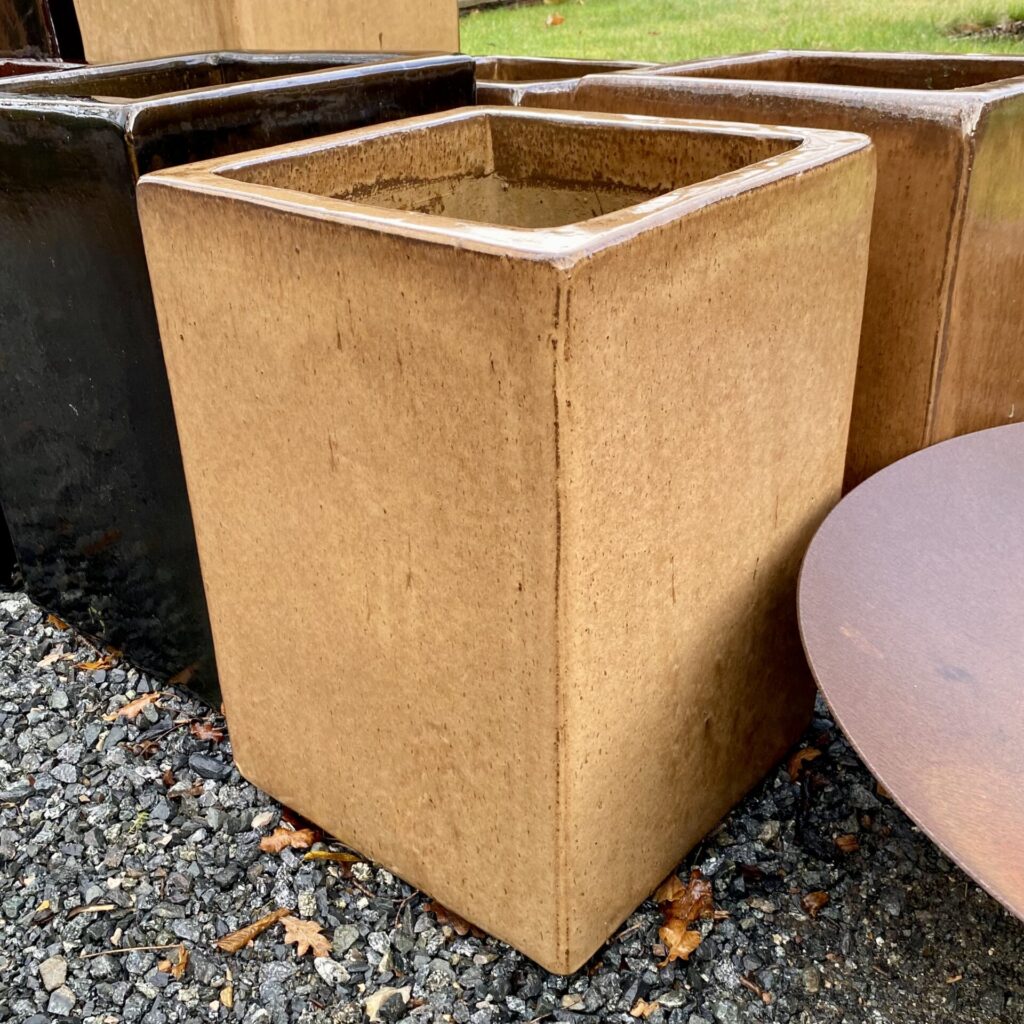 Buy Glazed Square Pots TPC - Architectural Plants