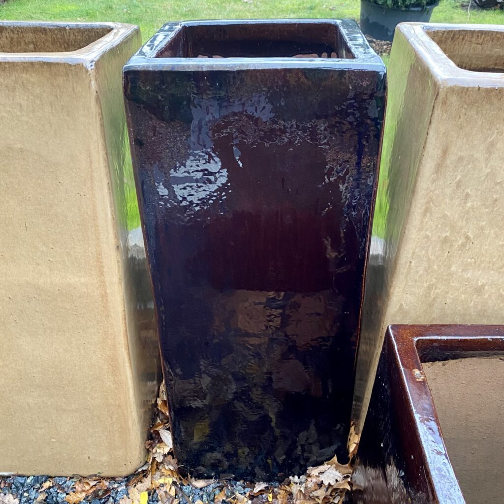 Buy Glazed Square Pots TPC - Architectural Plants